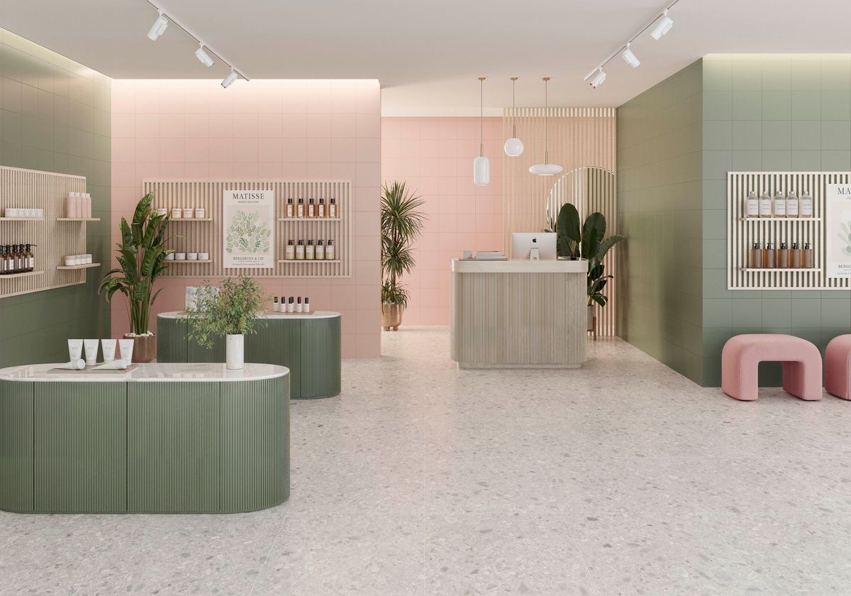 Caja Porcelánico 25x25 Basic Olive 1,00m2 16 piezas Codicer — Azulejossola