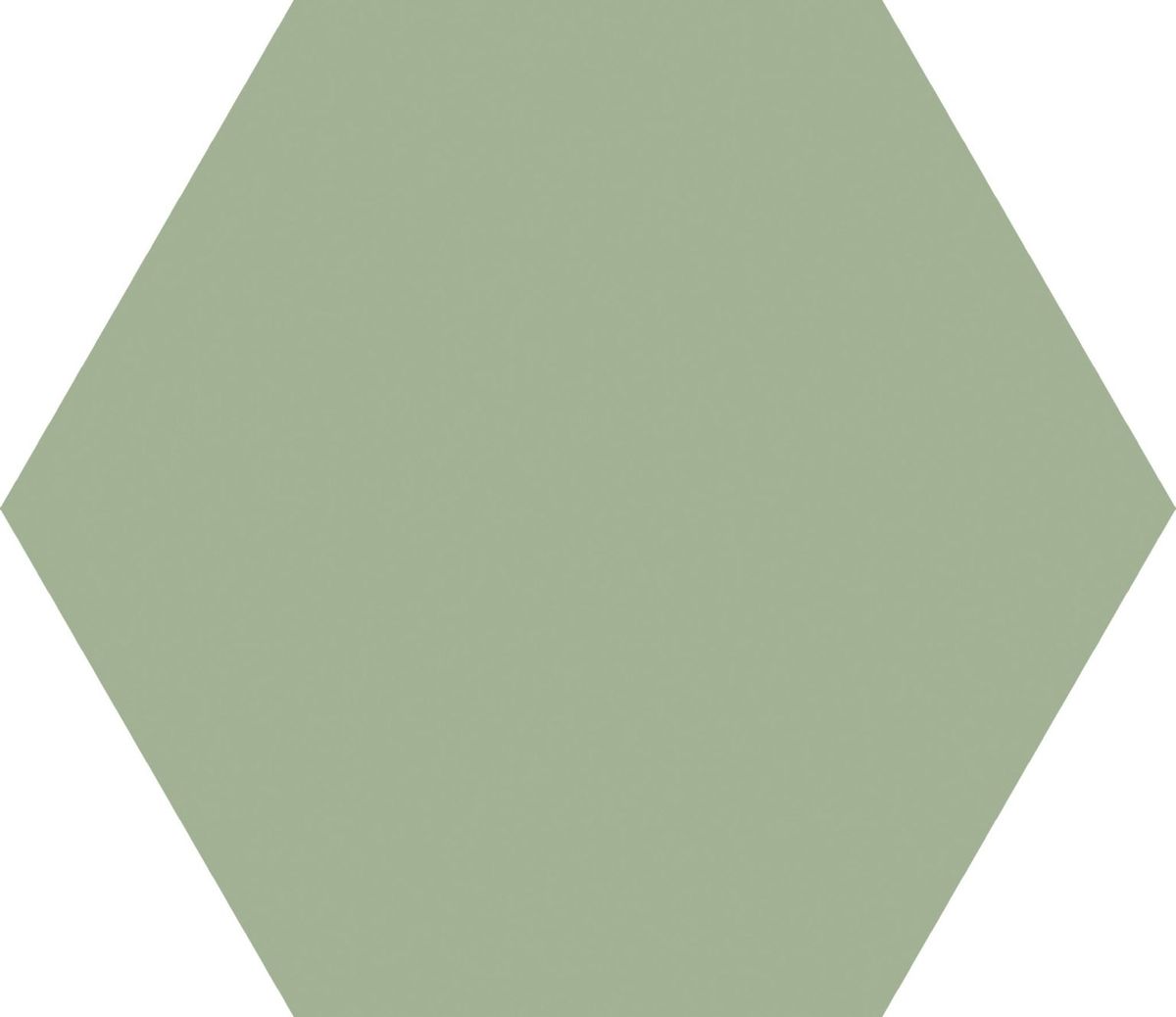 Caja Porcelánico Hexagonal 25x25 Basic Olive 1,00m2 16 piezas Codicer — Azulejossola