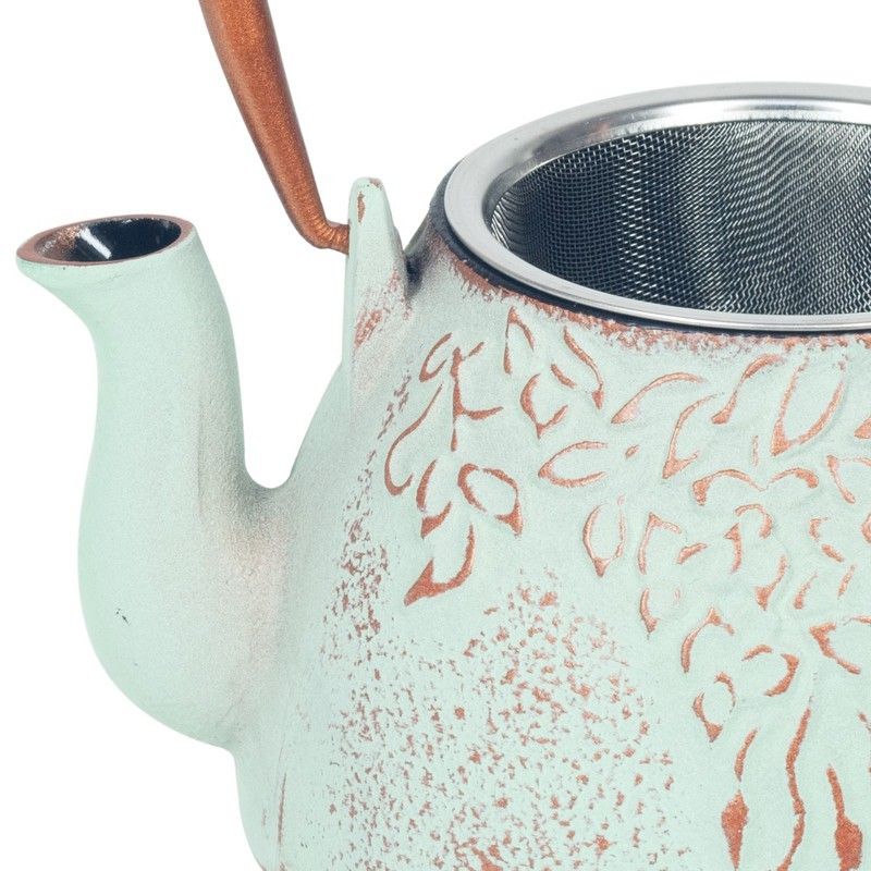 Cocina Tetera 1l. Medidas: 13 cm x 12 cm x 15,5 cm Material: Hierro ...
