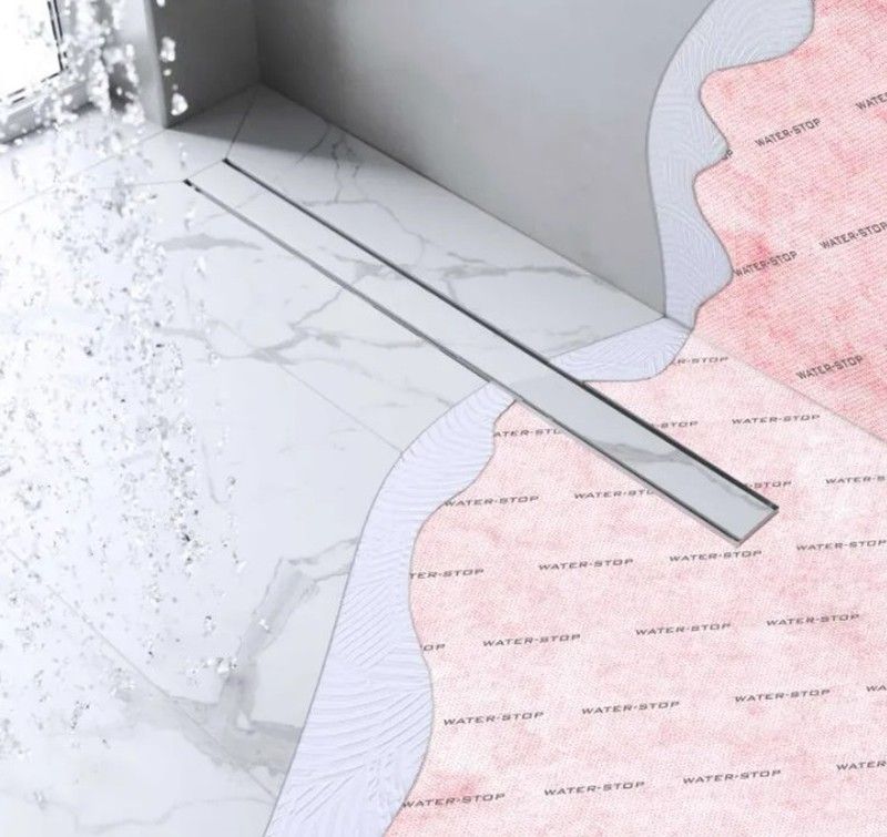 Lámina impermeabilizante para plato de ducha WATER STOP — Azulejossola