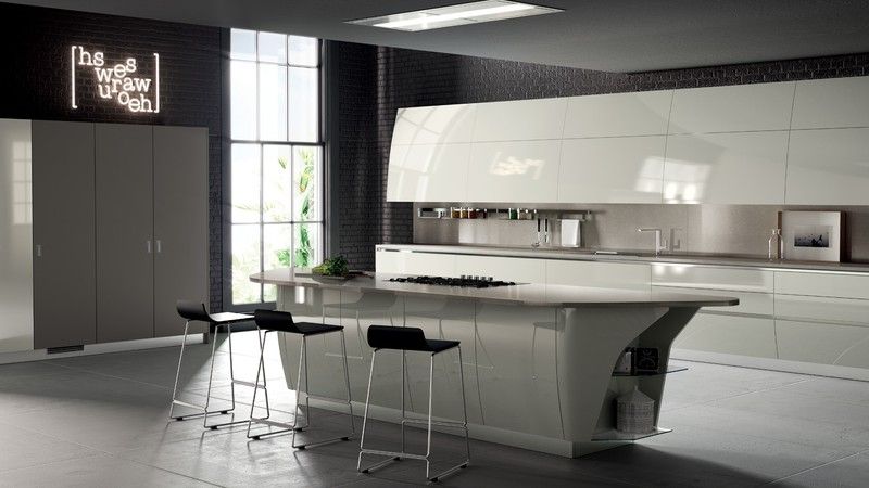 Flux Scavolini kitchen cabinet — Azulejossola
